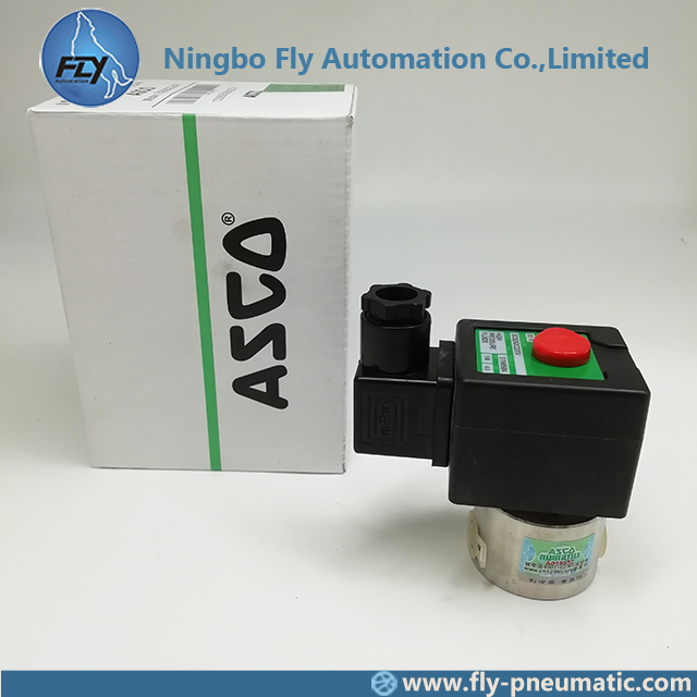 SCB262C220V B262C220 ASCO 262 Series 1/4 Inch Stainless Steel Body ...