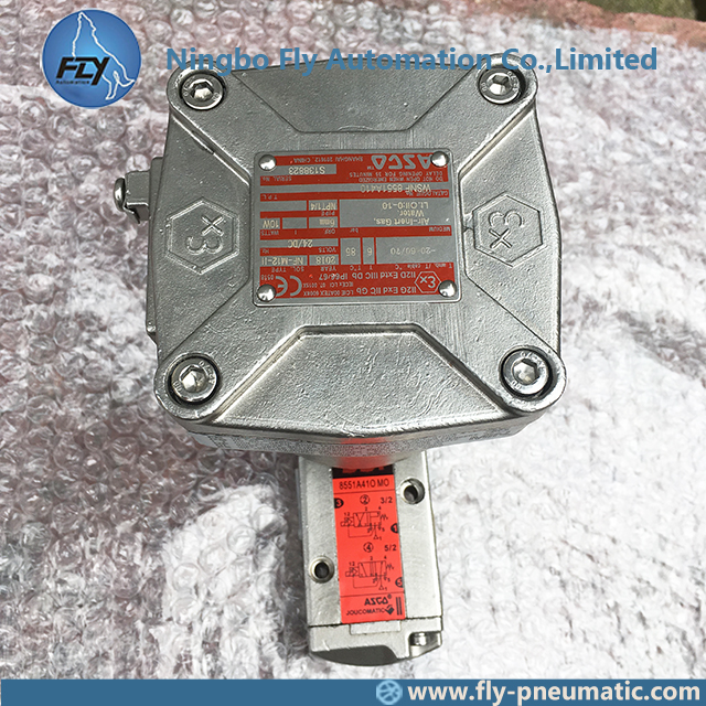 8551A410 EF8551A410MO ASCO 8551 series 1/4" Stainless Steel Pilot ...