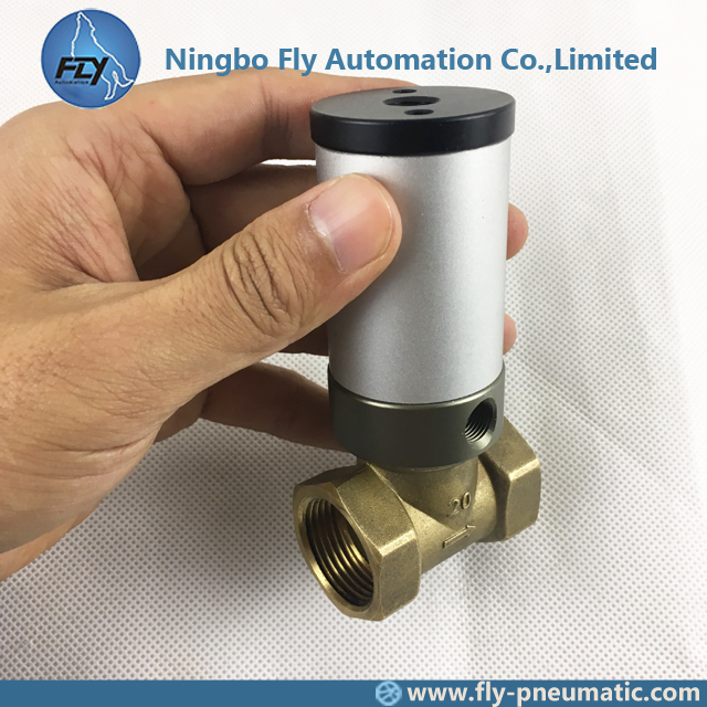 Q22HD-20 Pipe Valve Q22HD Series PTFE Seals 2/2 3/4" Actuator control ...