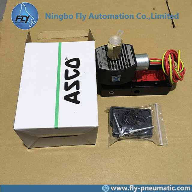 8551B401 EF8551B401MO ASCO 8551 series 1/4 inch Aluminum Pilot Operated ...