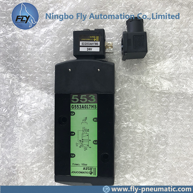 SCG553A017MS G553A017 ASCO 553 Series 1/2 Inch Aluminium Body Mono ...