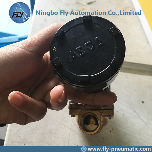 8210G002 EF8210G002 ASCO Pilot Operated Explosion Proof 1/2" Brass Body ...