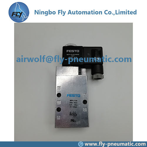 MFH-5-1/8 9982 Festo Tiger classic solenoid valve 5/2-ways pneumatic ...